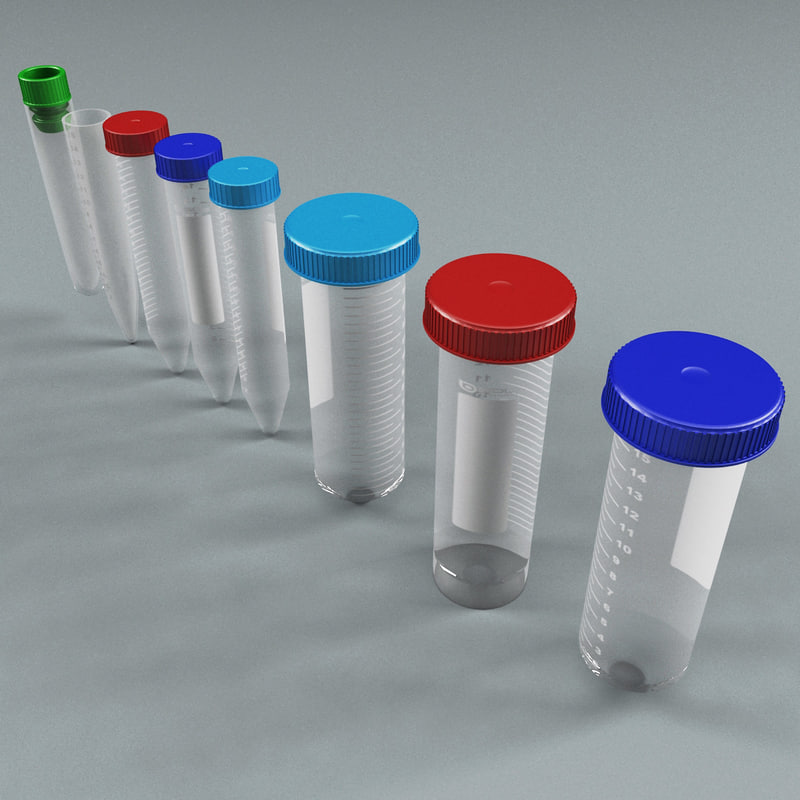 maya plastic vials