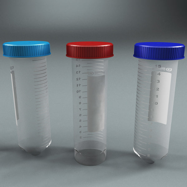 maya plastic vials