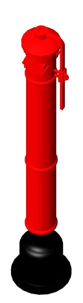 Building Revit Family Post Indicator Valve