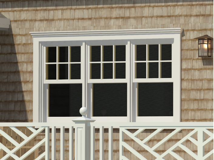 Building Revit Family window trim casing