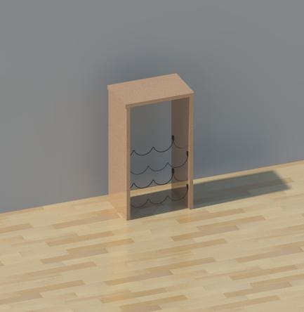 Building Revit Family Wine Rack Kitchen