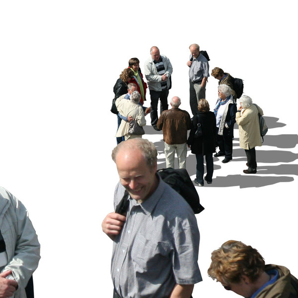 Texture Photoshop crowd collection people
