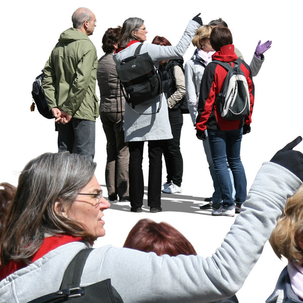 Texture Photoshop crowd collection people