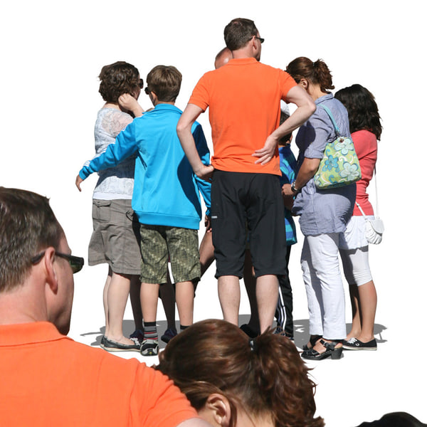 Texture Photoshop crowd collection people
