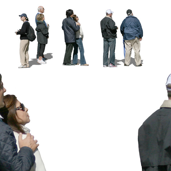 Texture Photoshop crowd collection people