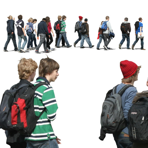 Texture Photoshop crowd collection people