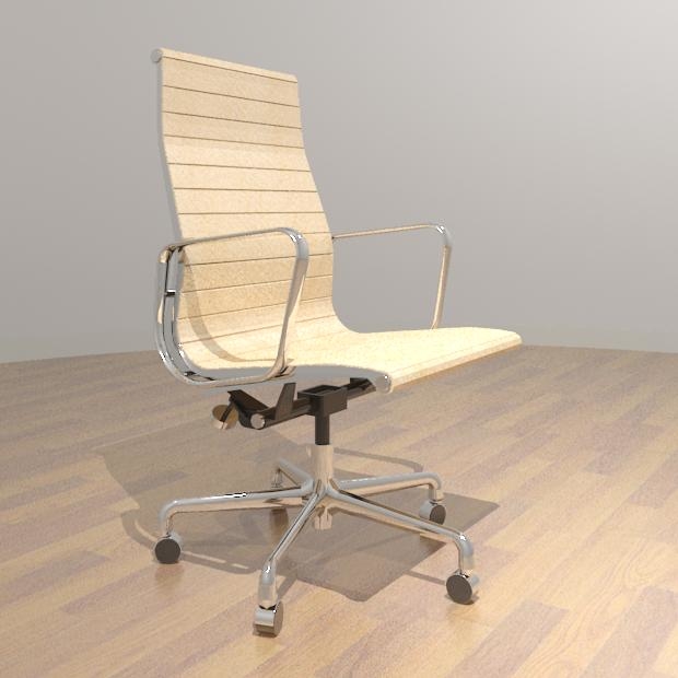 Building Revit Family chair aluminum Eames