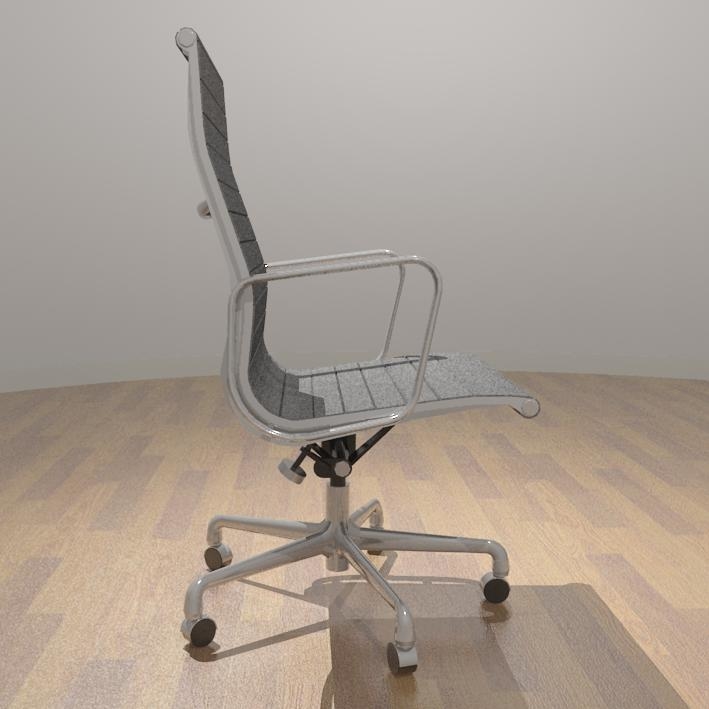 Building Revit Family chair aluminum Eames