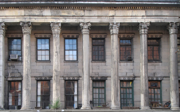 Front Bank Building Texture