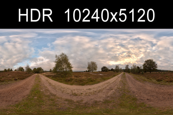 Texture field hdr hdri