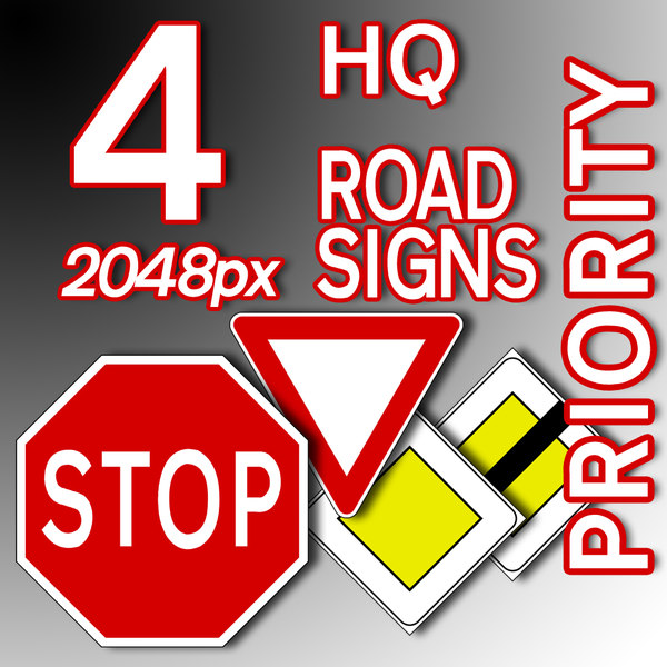 Texture JPEG sign road signs