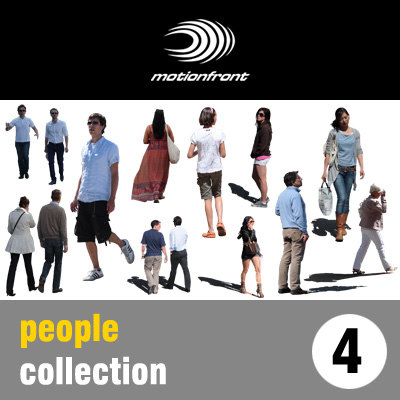 Texture TIFF people architectural visualisation