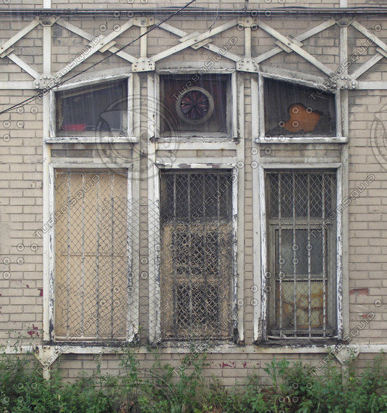 Texture JPEG window building Istanbul