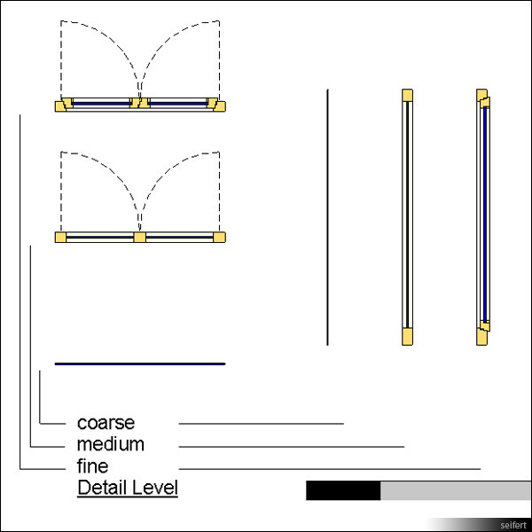 Building Revit Family Window Swing Double