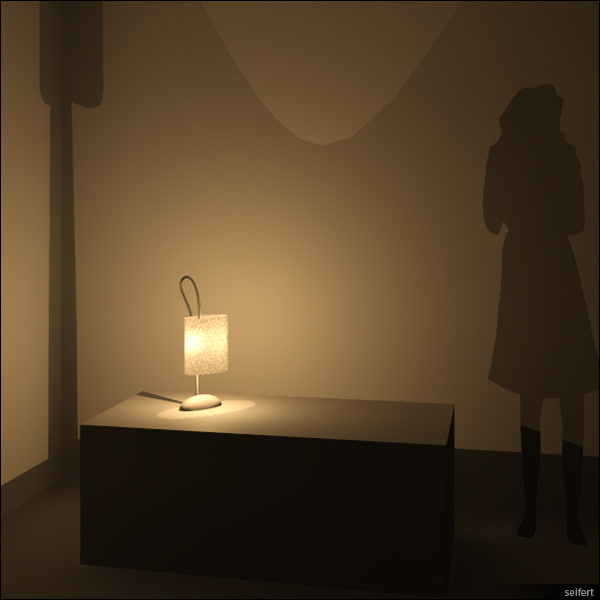 Building Revit Family Lamp Table Lighting