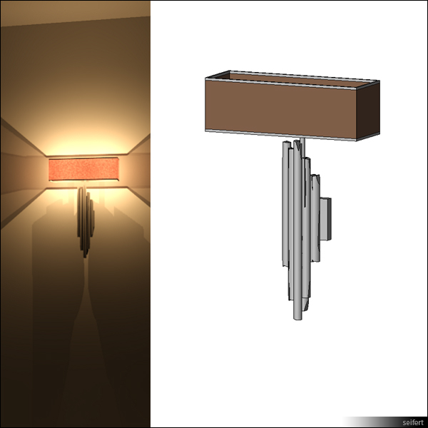 Building Revit Family Lamp Wall Sconce
