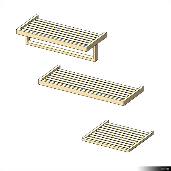 Building Revit Family Shelf Bathroom Wall