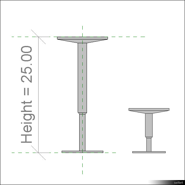 Building Revit Family 2D Floor Raised