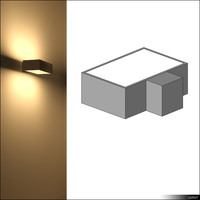 Building Revit Family Lamp Wall Recessed