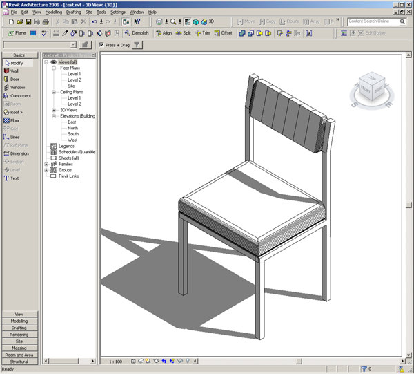 Building Revit Family revit chair architecture
