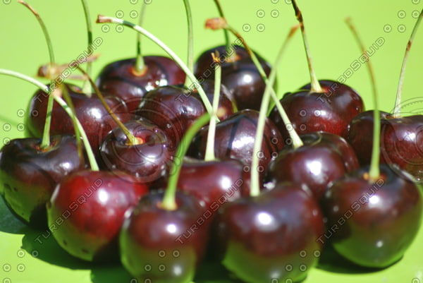 Stock JPEG cherry fruit red