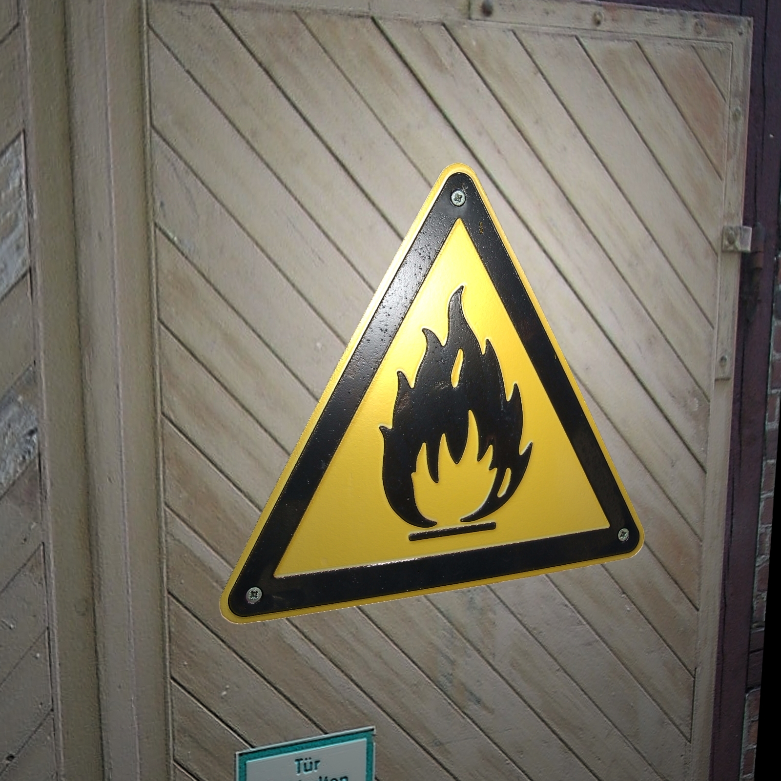 Texture PNG Fire Sign Danger