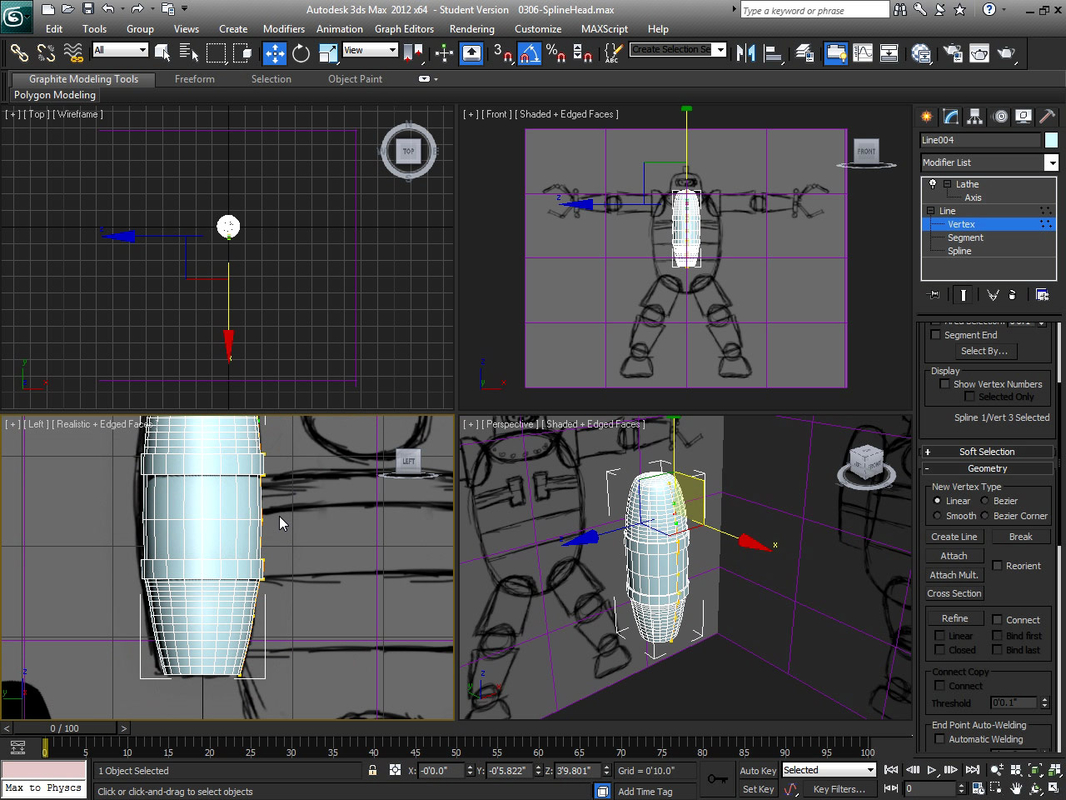 Training Text 3ds 3d max