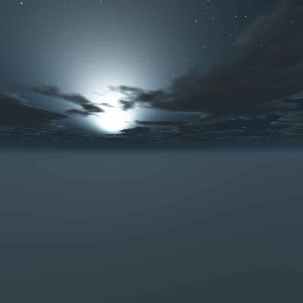 Texture PNG sky skybox night