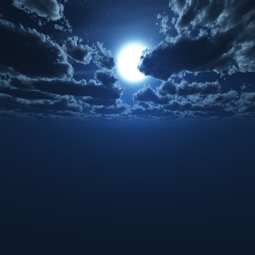 Texture PNG sky skybox night