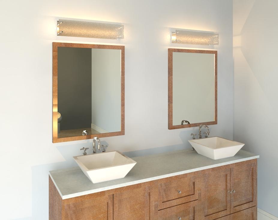 Building Revit Family light vanity bath