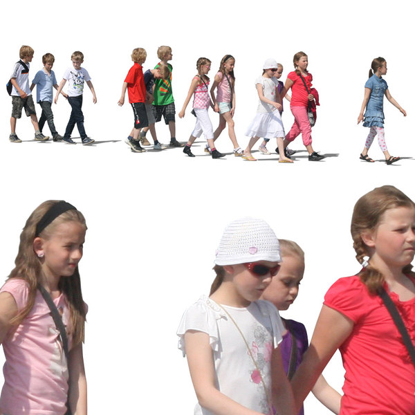 Texture Photoshop crowd collection people