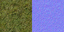 Texture TIFF Grass normal map