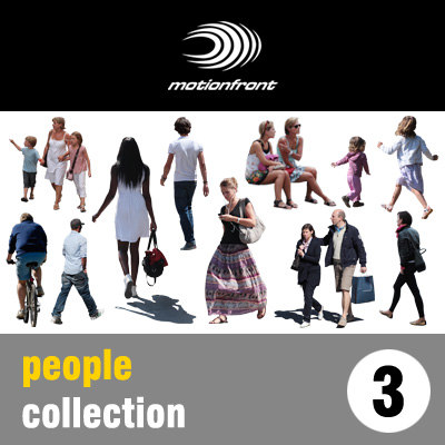 Texture TIFF people architectural visualisation