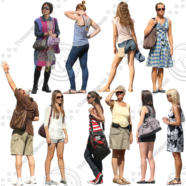 Texture Photoshop people standing person