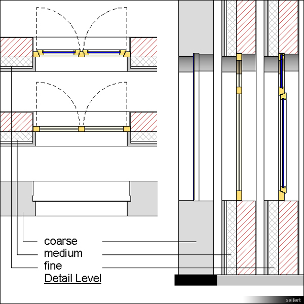 Building Revit Family Window Casement Double