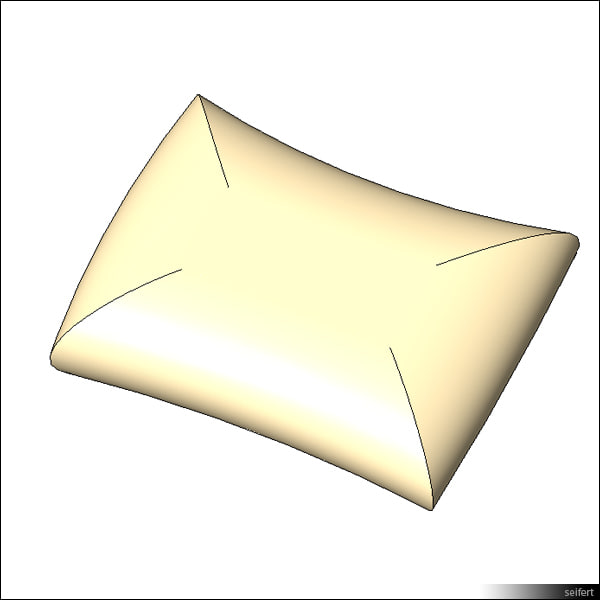 Building Revit Family cushion pillow bed