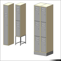 Building Revit Family Cabinet Locker Lock
