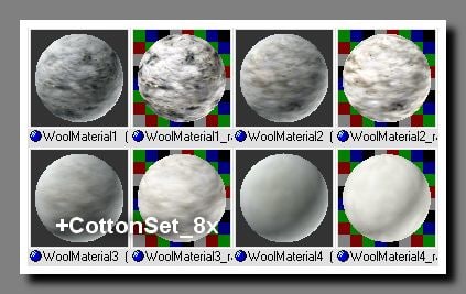 Materials 3ds Max Texture cotton wool weaving