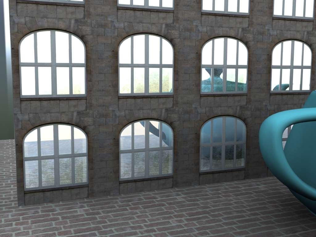 Texture JPEG arch window reflective