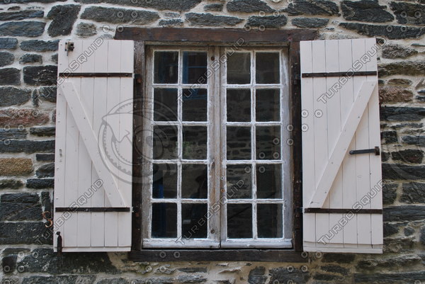 Texture JPEG shutter white window