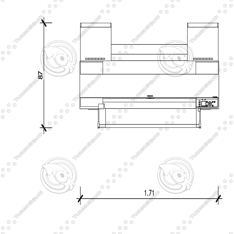Building Revit Family Plotter canon iPF8300
