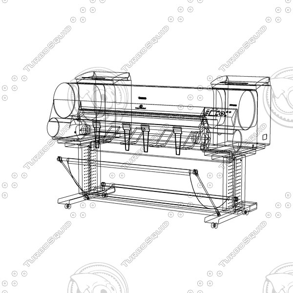 Building Revit Family Plotter canon iPF8300