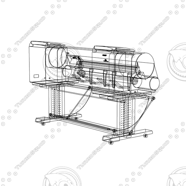 Building Revit Family Plotter canon iPF8300