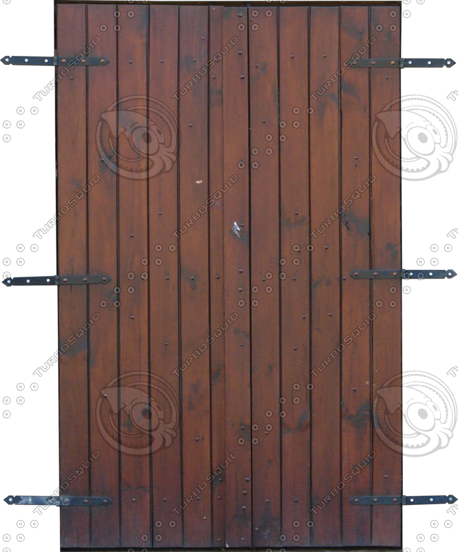 Texture PNG rustic wooden door
