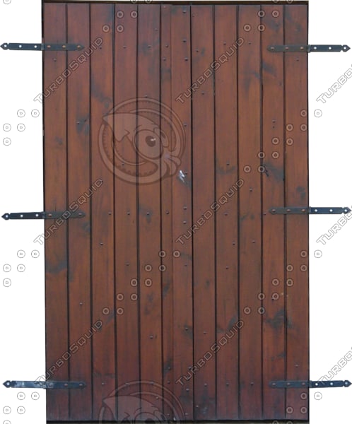 Texture PNG rustic wooden door