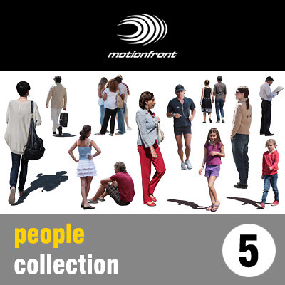 Texture TIFF people architectural visualisation