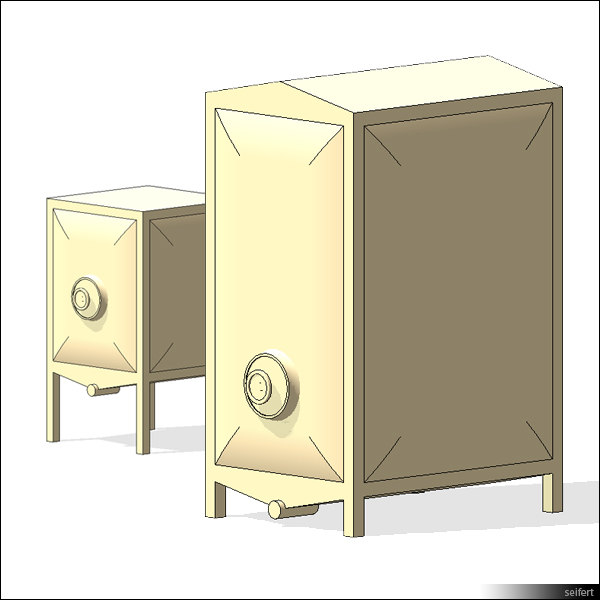 Building Revit Family tank wine food