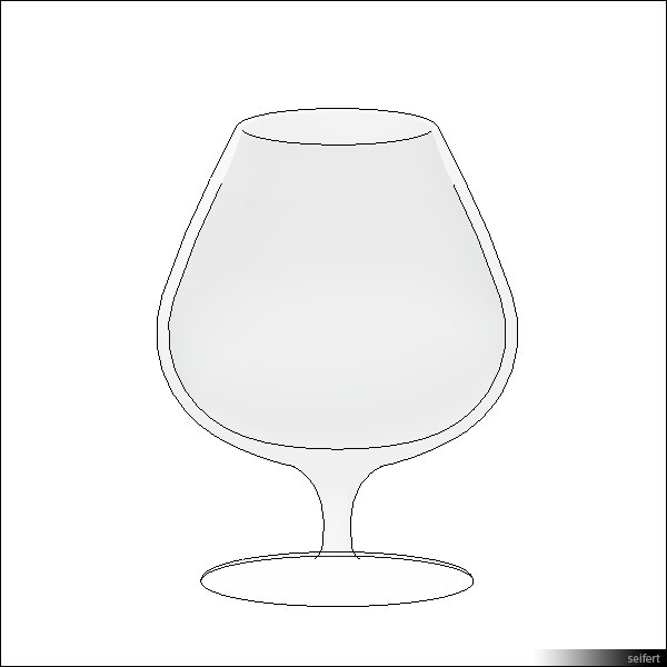 Building Revit Family drinking drink brandy