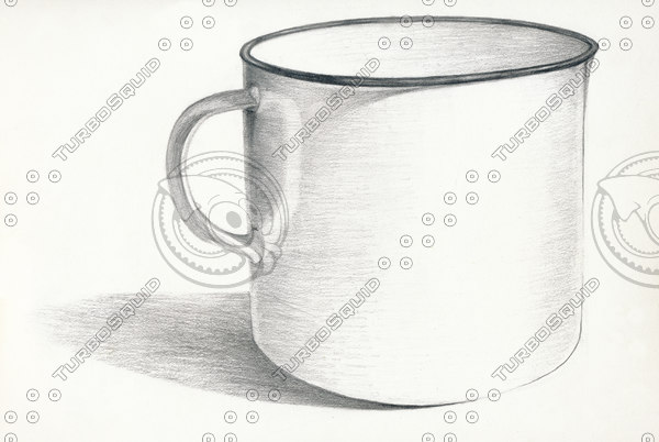 Stock JPEG mug draw drawing