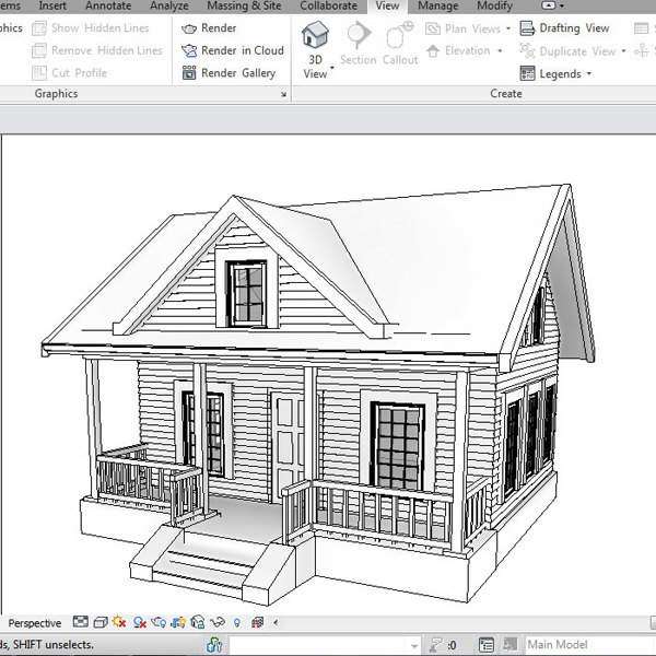 Building Revit Design revit house architecture